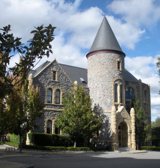 Then & Now: Scott Hall on Seminary Hill - San Anselmo Historical Museum